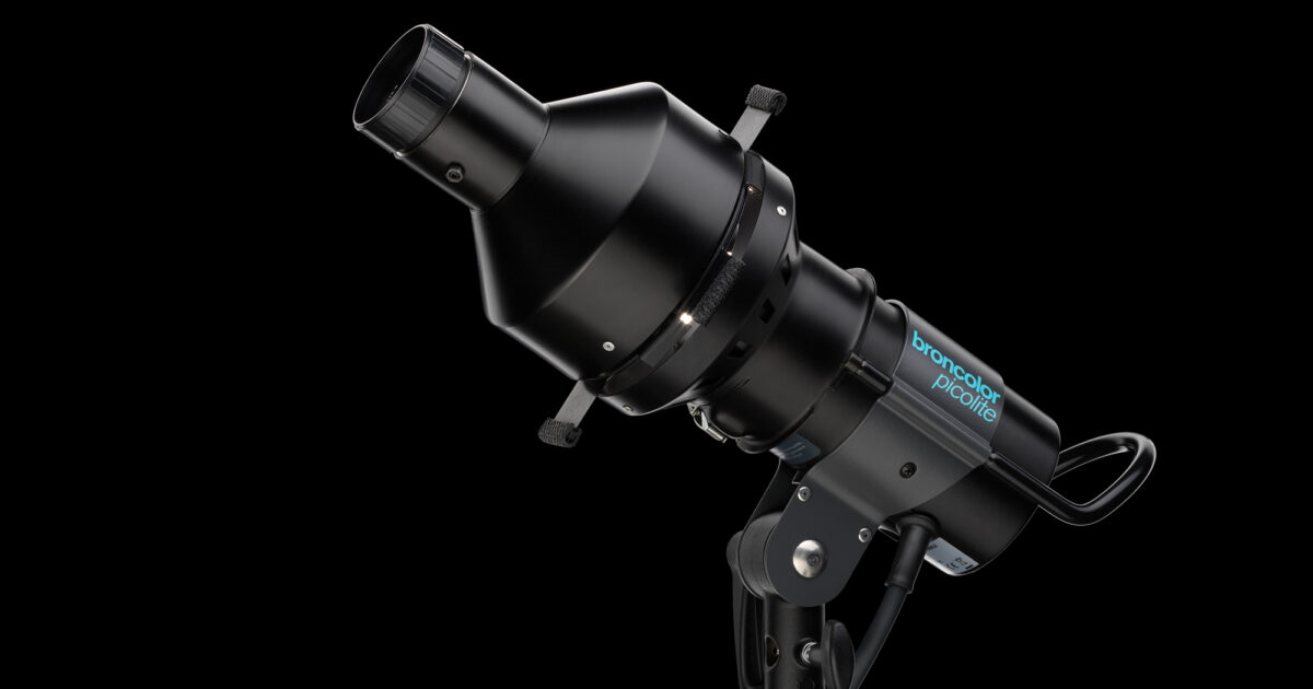 Projection attachment for Picolite | broncolor