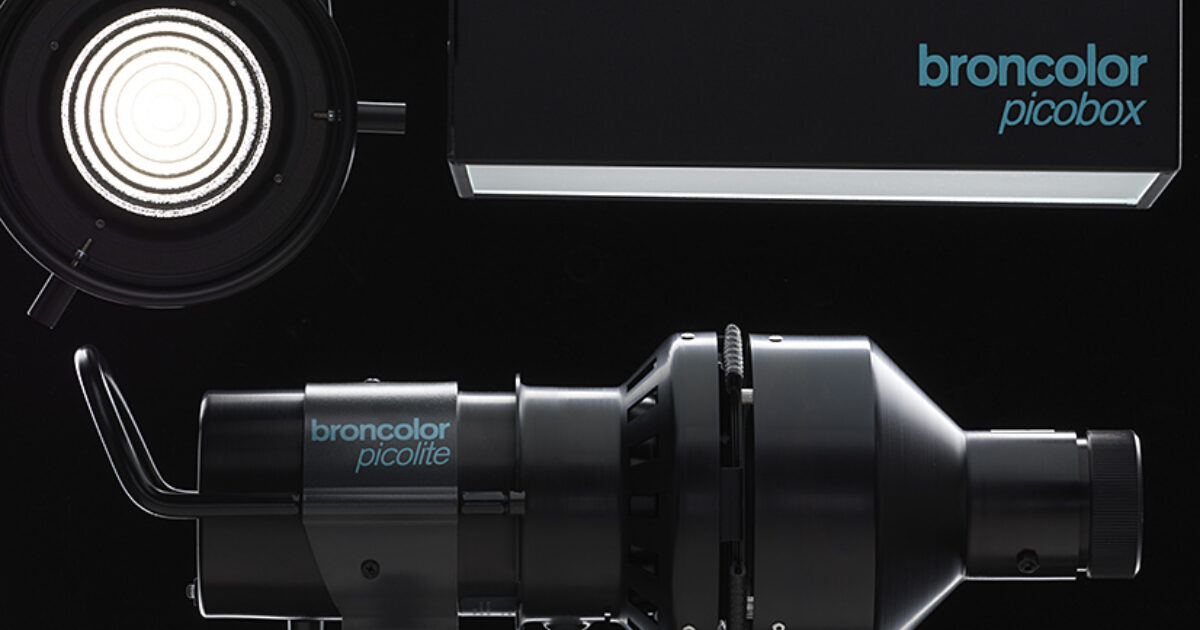 Light Shapers for Picolite | the most precise Lamp | broncolor